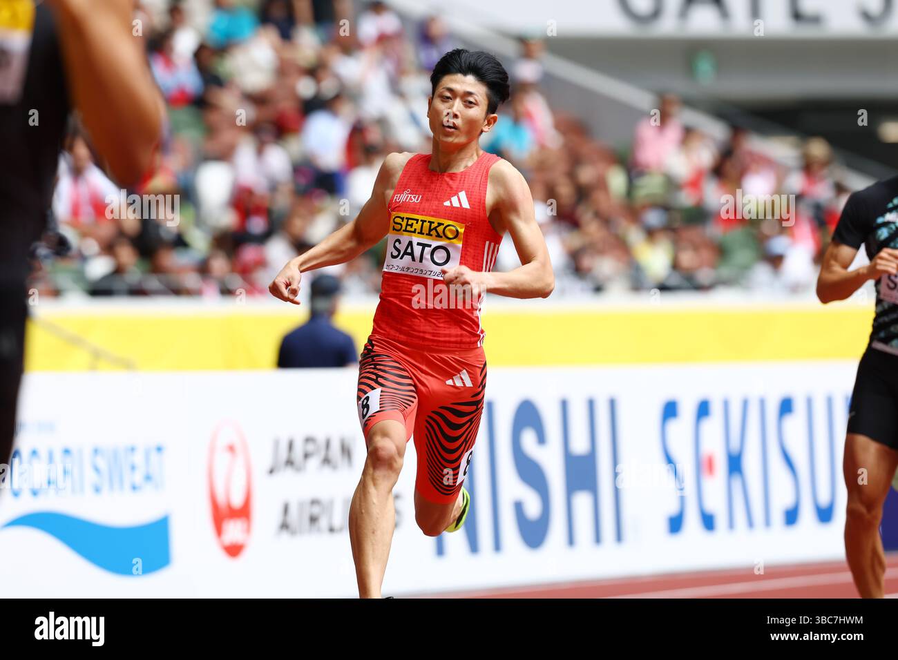 Tokyo, Japan. 18th May, 2025. Kentaro Sato (JPN) Athletics : World Athletic Continental Tour ...