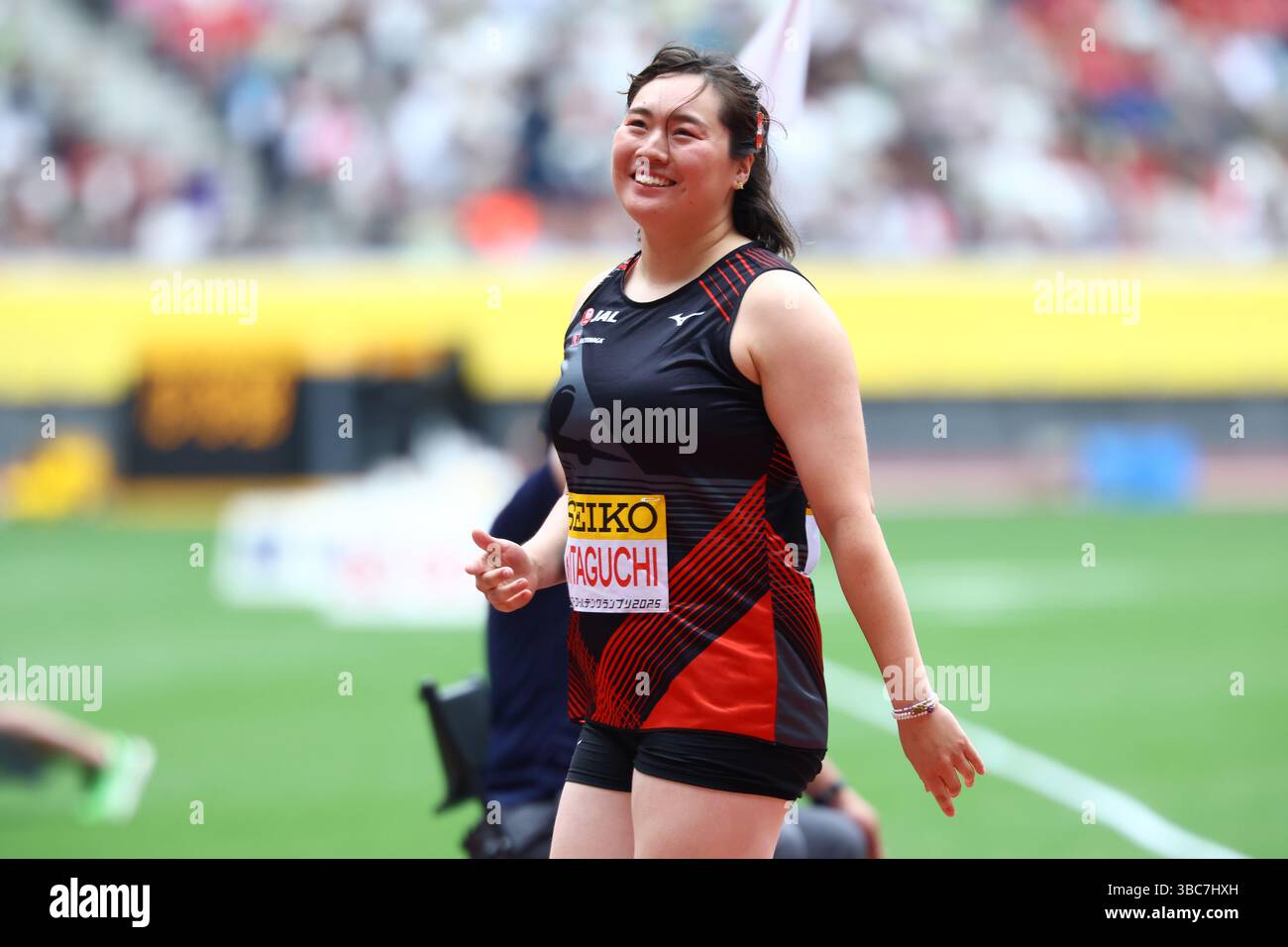 Tokyo, Japan. 18th May, 2025. Haruka Kitaguchi (JPN) Athletics : World Athletic Continental Tour ...