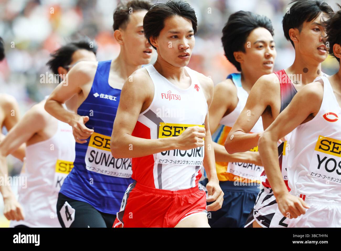 Tokyo, Japan. 18th May, 2025. Kazuya Shiojiri (JPN) Athletics : World Athletic Continental Tour ...