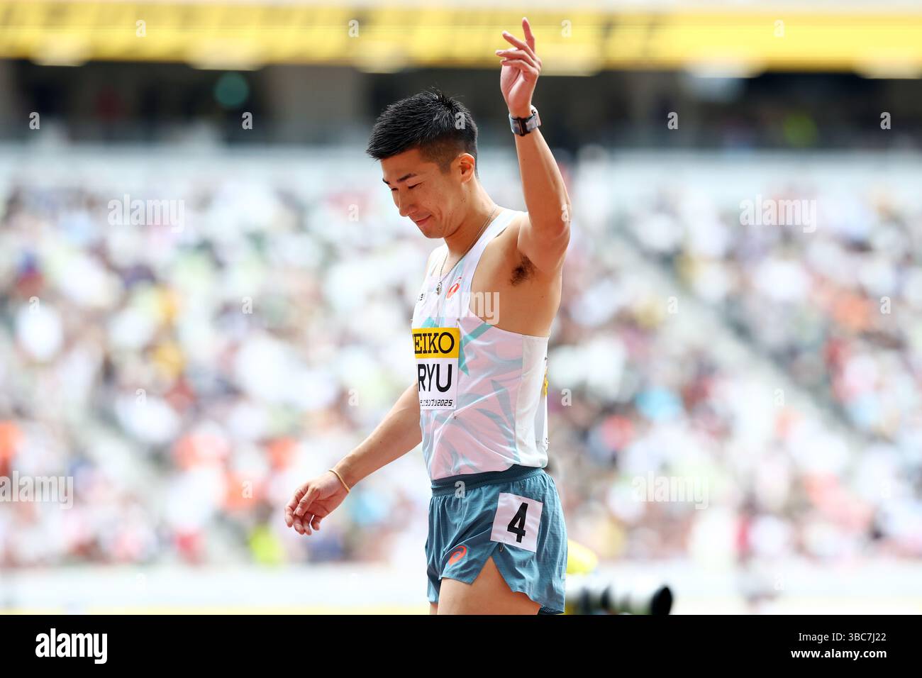 Tokyo, Japan. 18th May, 2025. Yoshihide Kiryu (JPN) Athletics : World Athletic Continental Tour ...