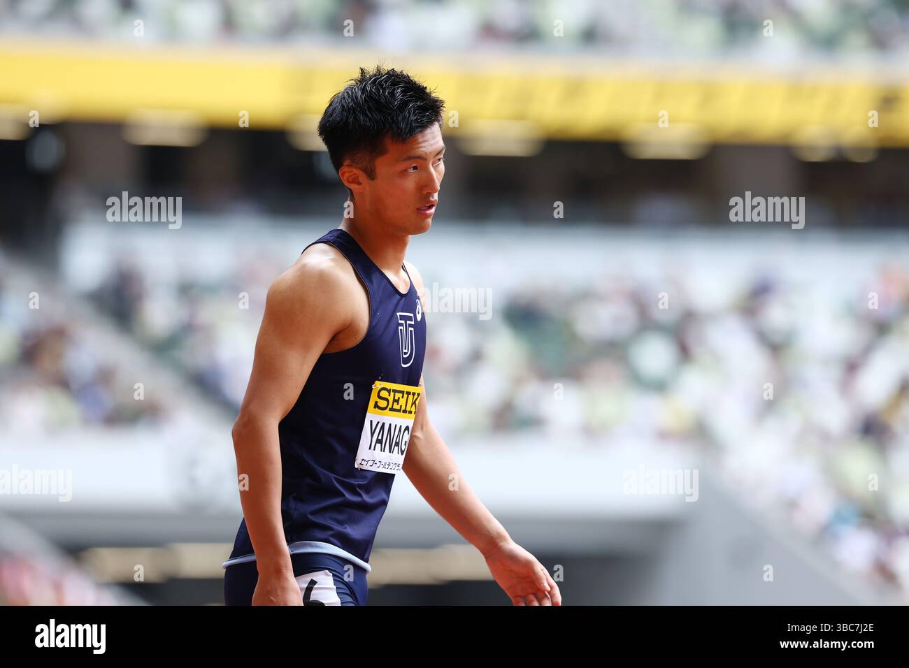 Tokyo, Japan. 18th May, 2025. Hiroki Yanagita (JPN) Athletics : World Athletic Continental Tour ...