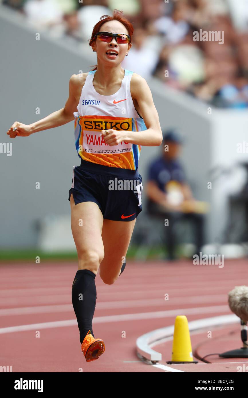 Tokyo, Japan. 18th May, 2025. Yuma Yamamoto (JPN) Athletics : World Athletic Continental Tour ...