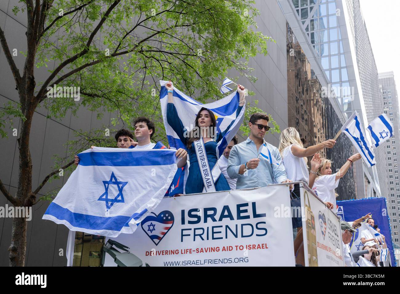 New York, USA. 18th May, 2025. Miss Universe Israel 2024 Ofir Natalie ...