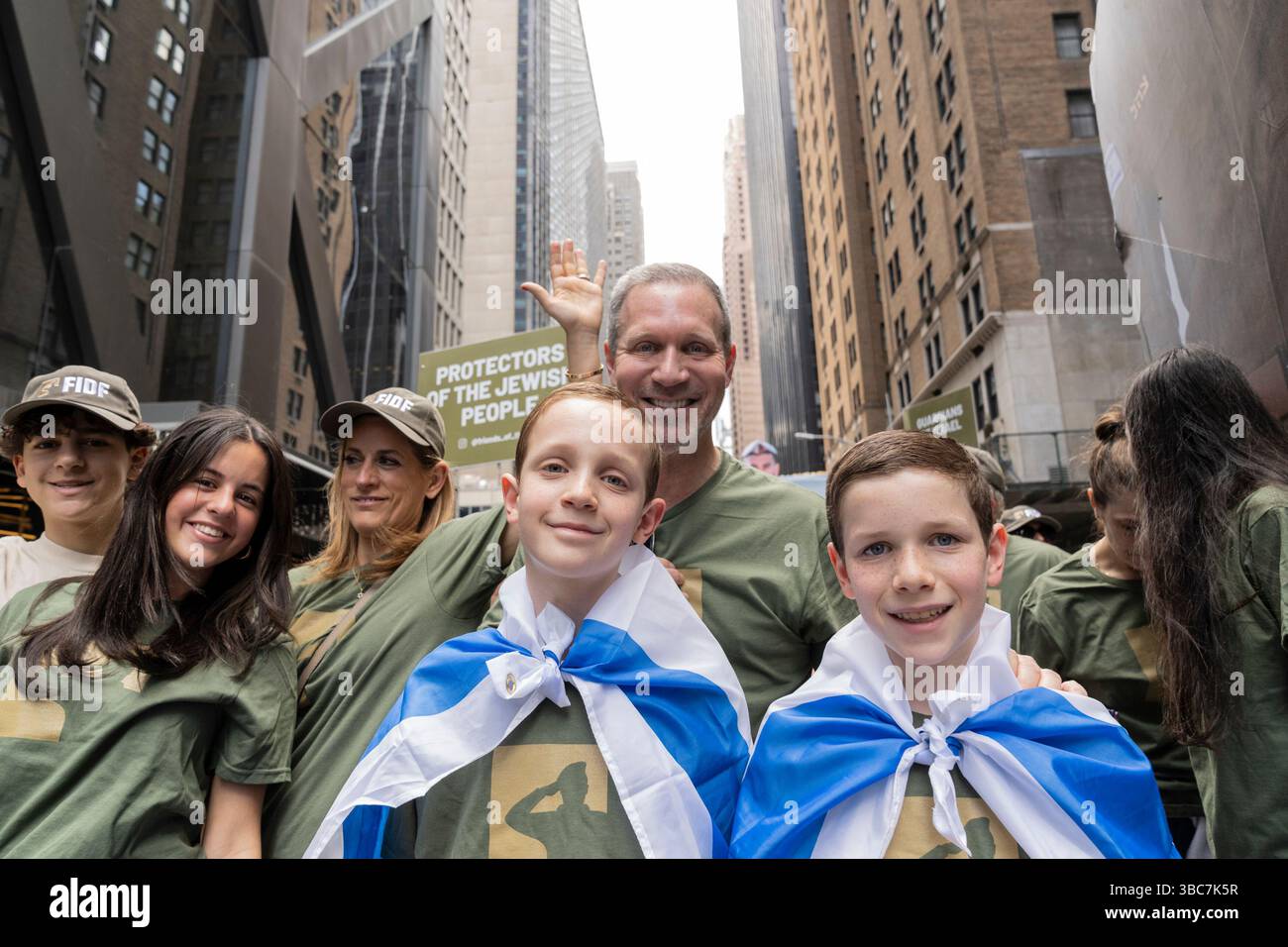 New York, USA. 18th May, 2025. Atmosphere during Israeli Day parade on ...