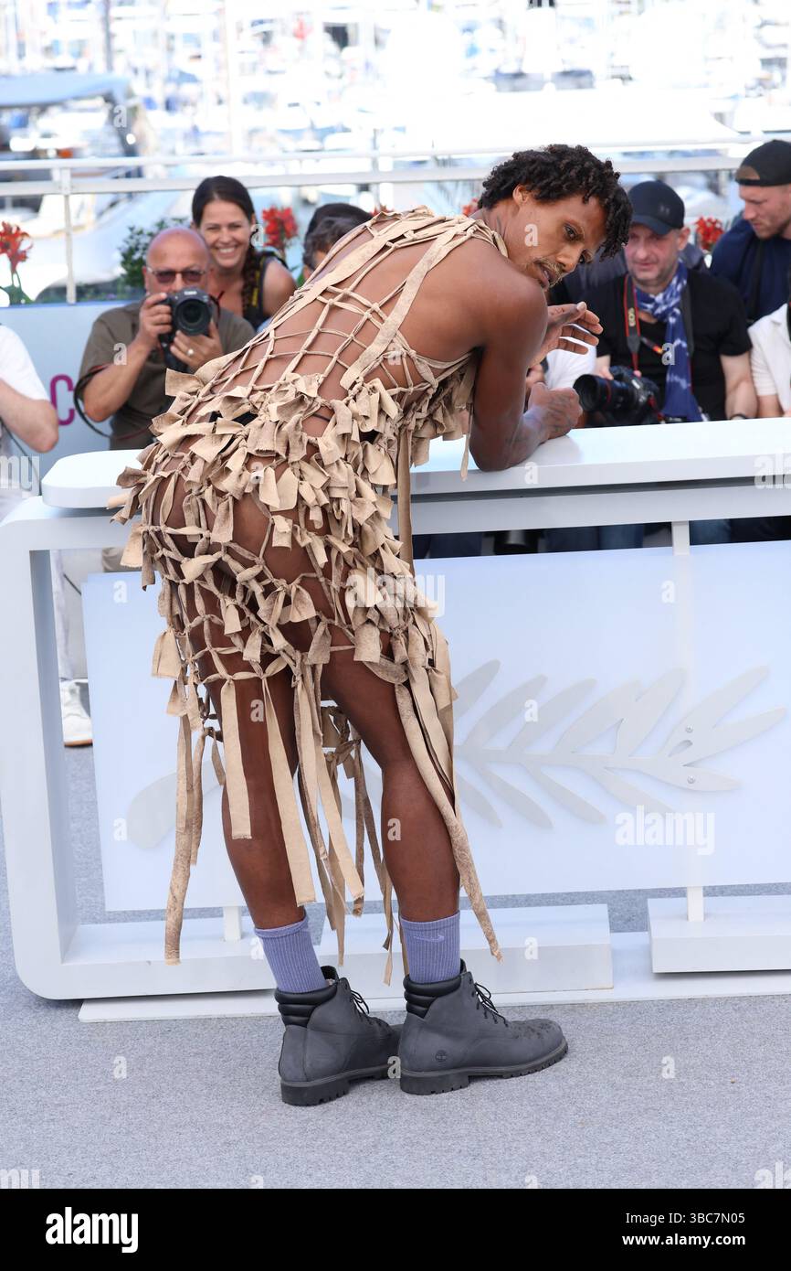 Cannes, France. 18th May, 2025. Jonathan Guilherme posing during the O ...