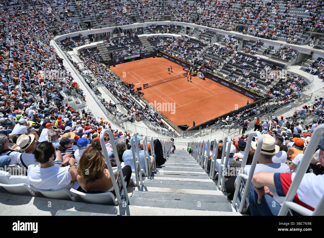 Foro Italico, Rome, Italy - A view of the central court during the ...