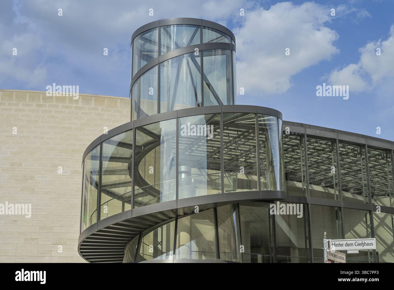 German Historical Museum, new building, Pei-Bau, Hinter dem Giesshaus ...