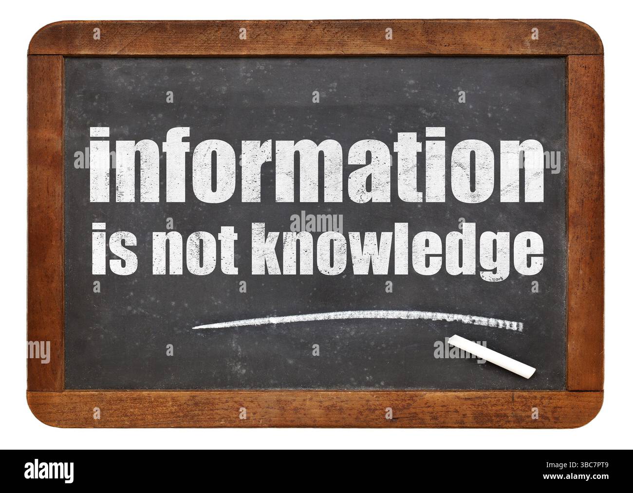 Information is not knowledge quote - a quote from Albert EInstein ...