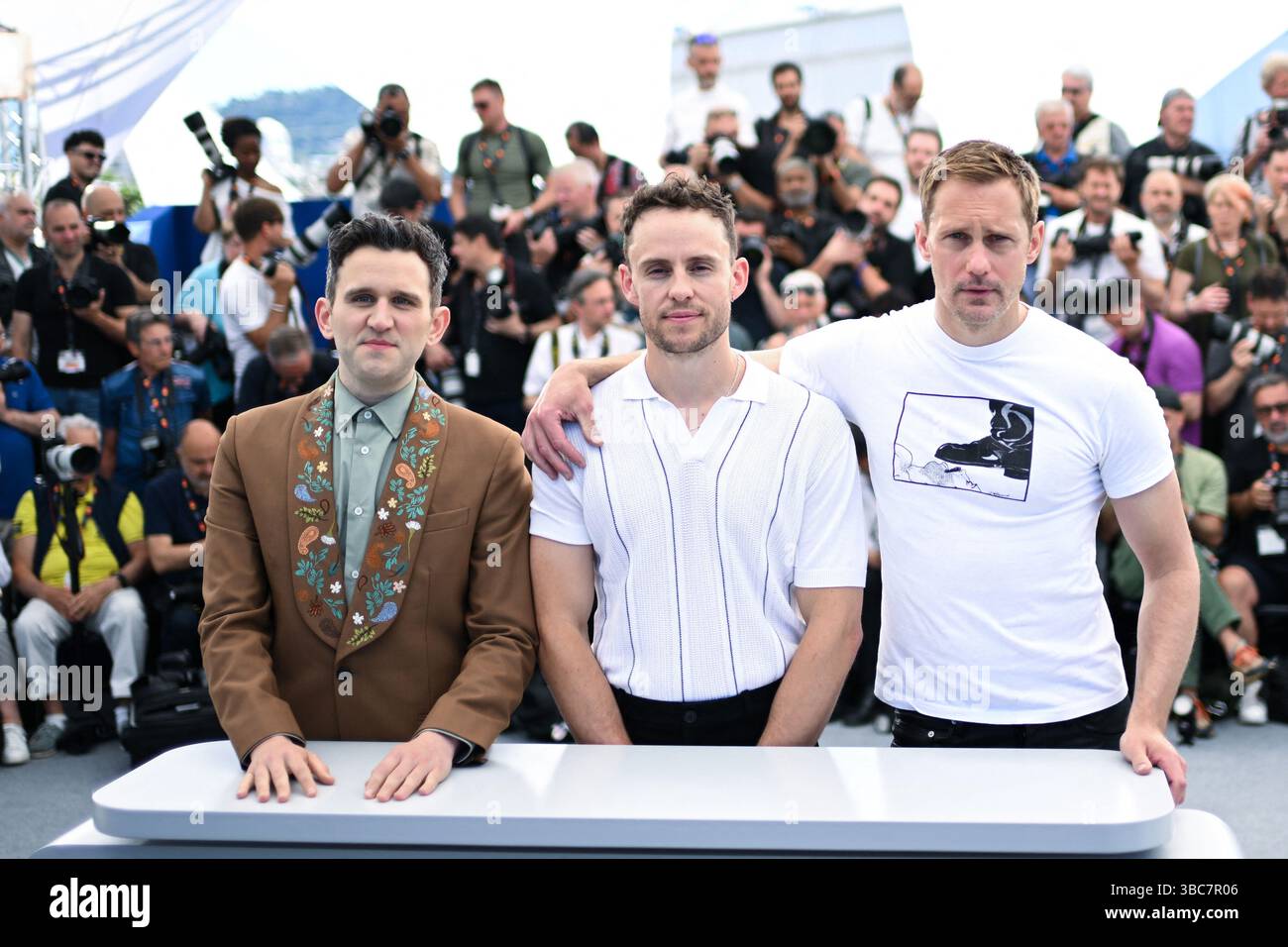 Cannes, France. 18th May, 2025. Harry Melling, Harry Lighton and ...