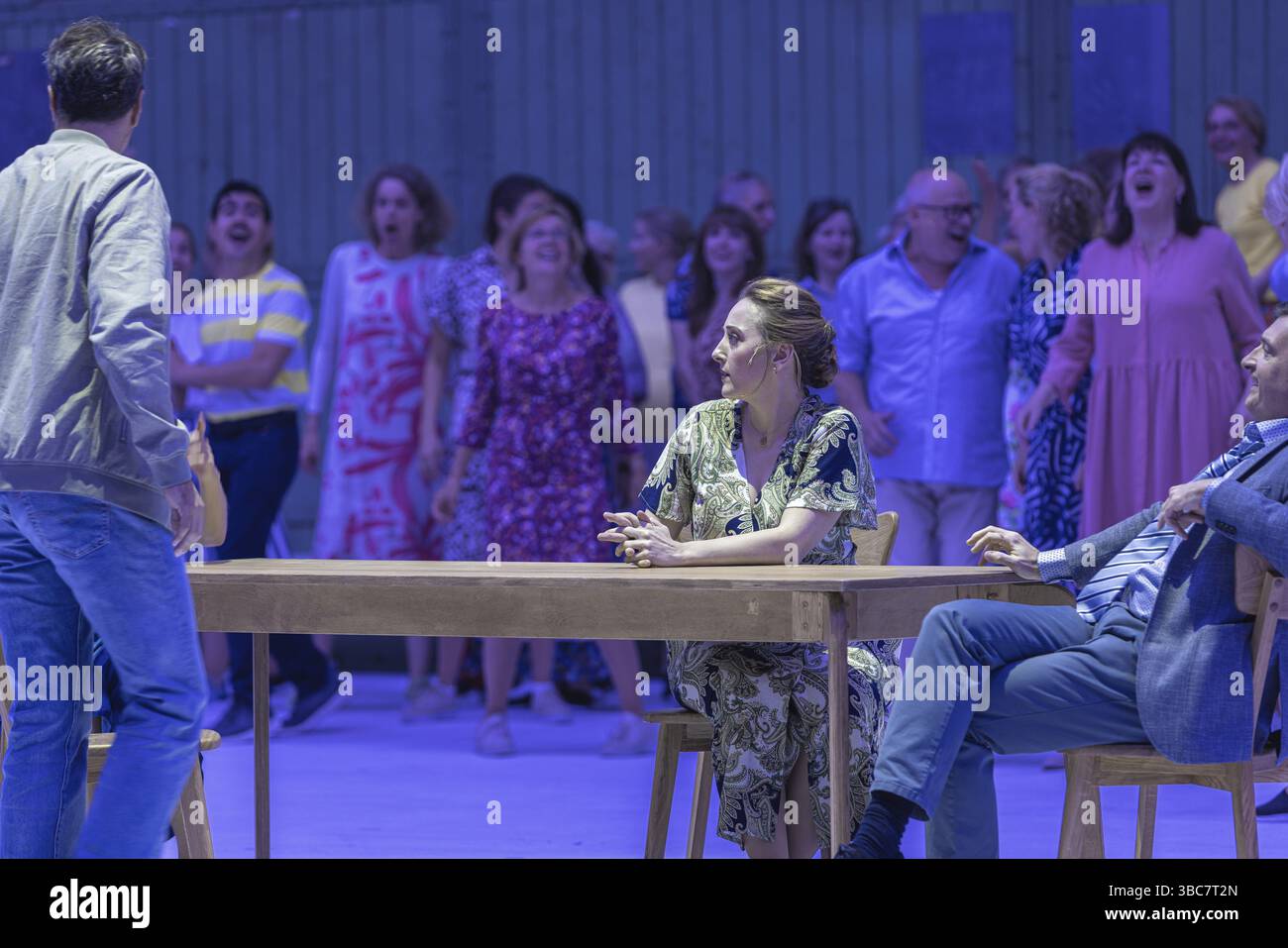 Messiah, a baroque oratorio by George Frideric Handel in a production ...