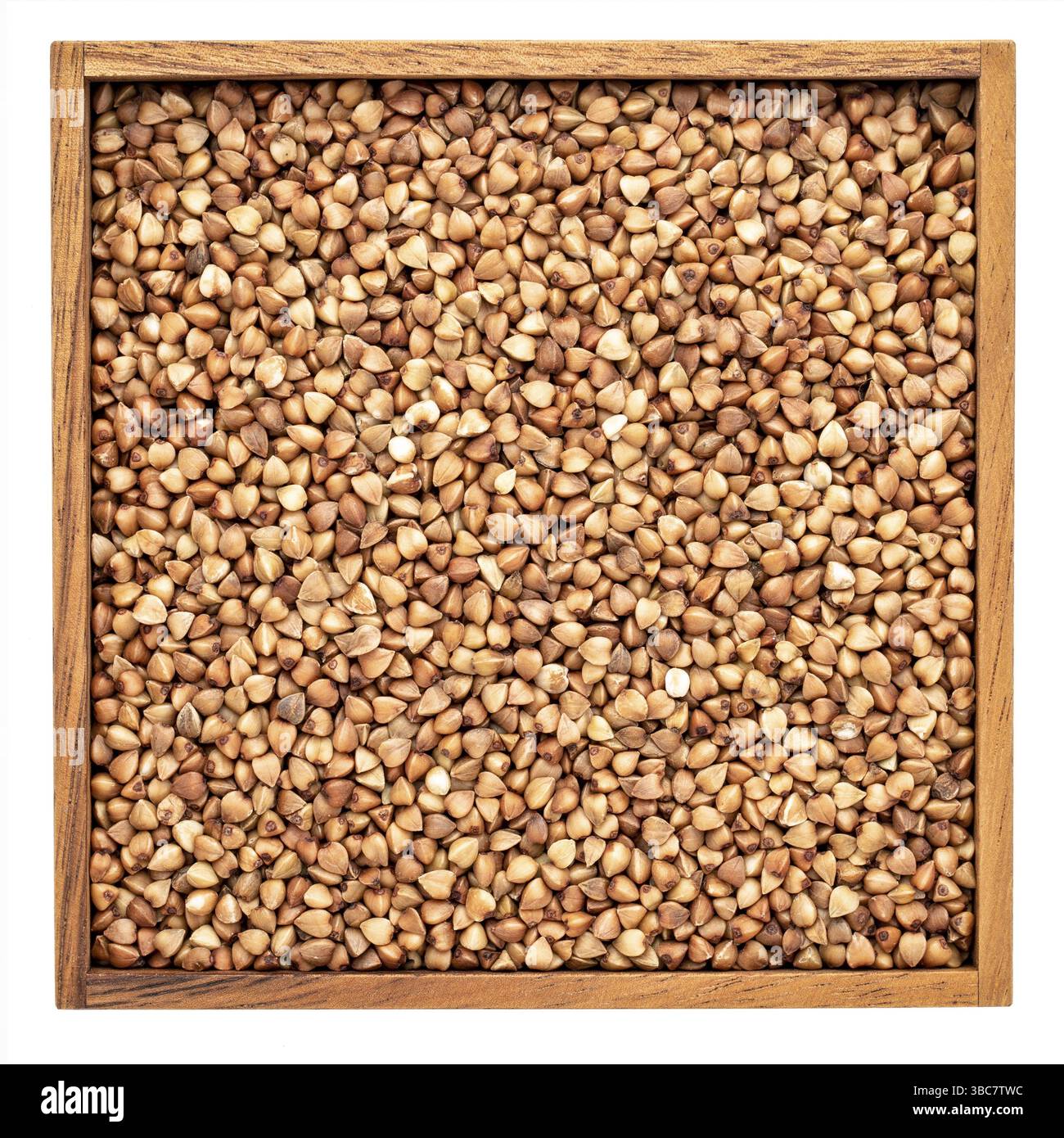 Frame from buckwheat isolated hi-res stock photography and images - Alamy