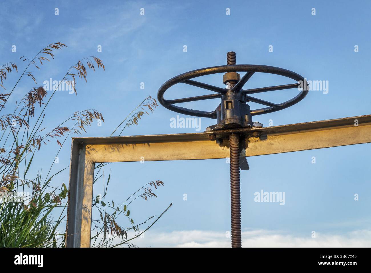 Irrigation grave gate hi-res stock photography and images - Alamy