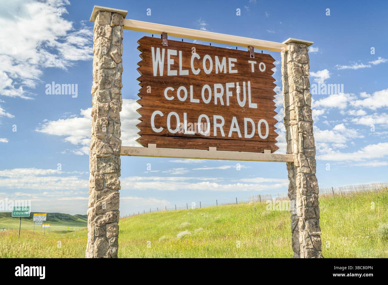 Colorado welcome sign hi-res stock photography and images - Alamy