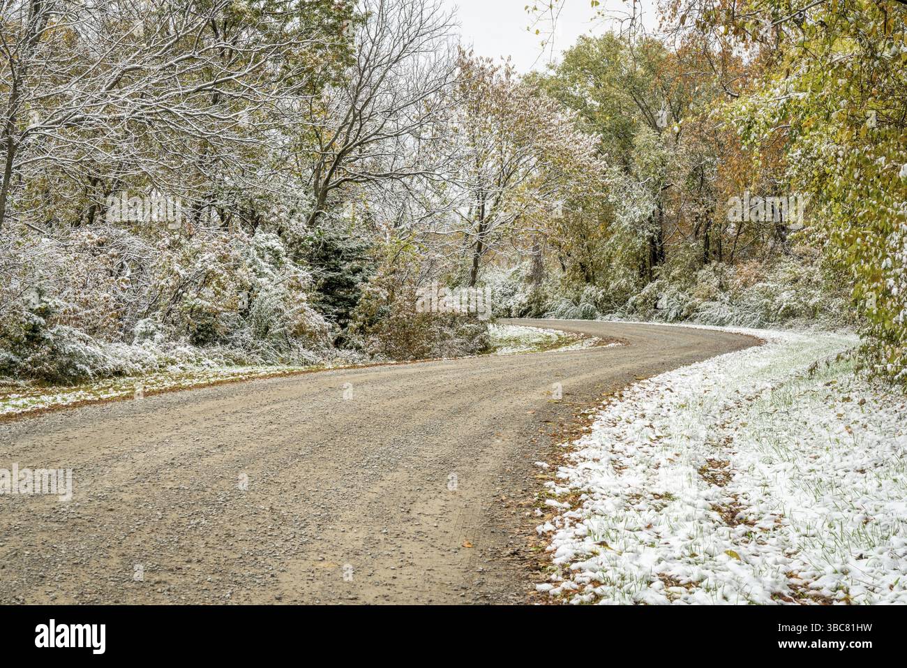 Windy gravel road through hi-res stock photography and images - Alamy