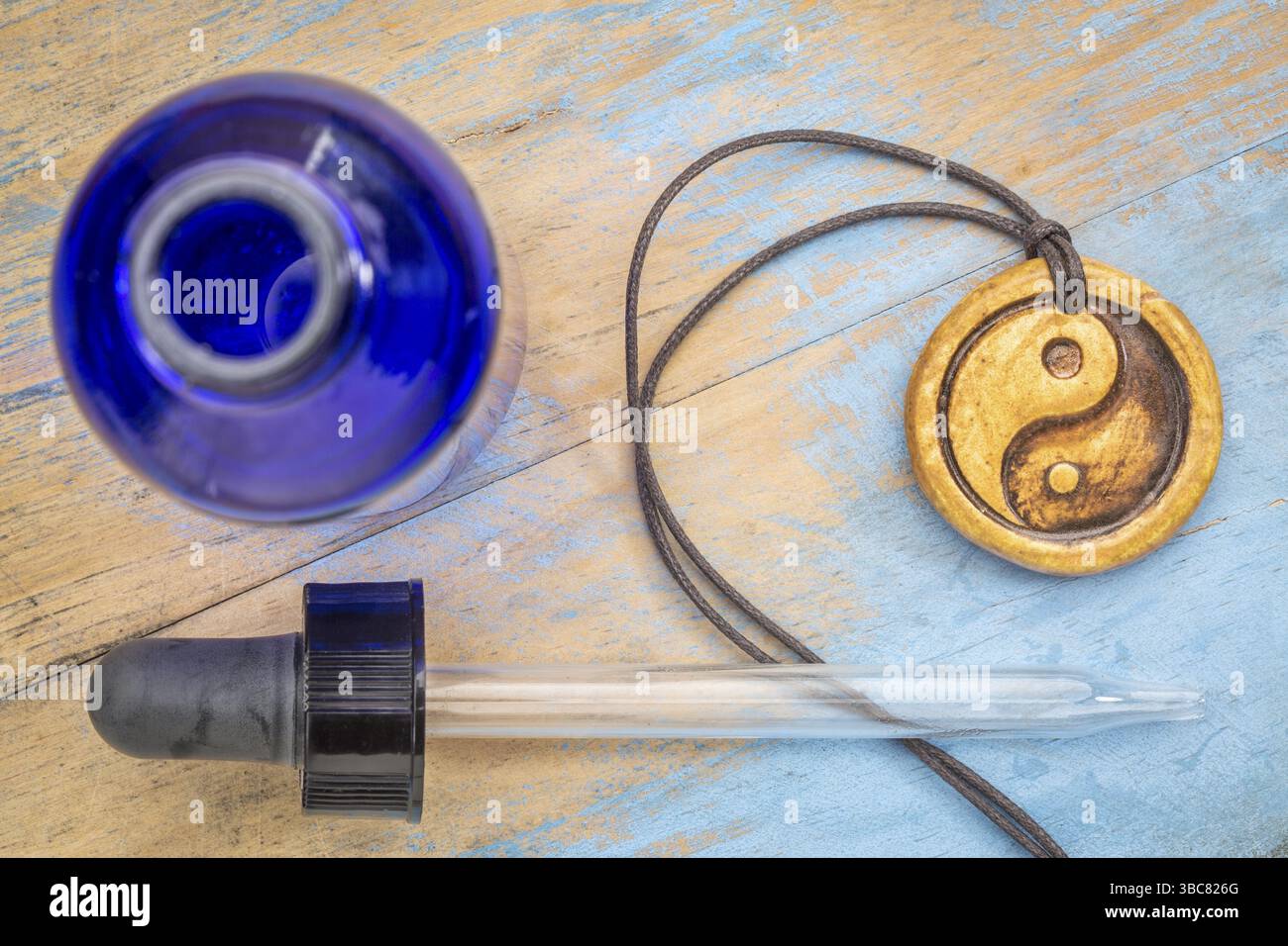 Aromatherapy concept - essential oil diffuser ceramic pendant with yin ...