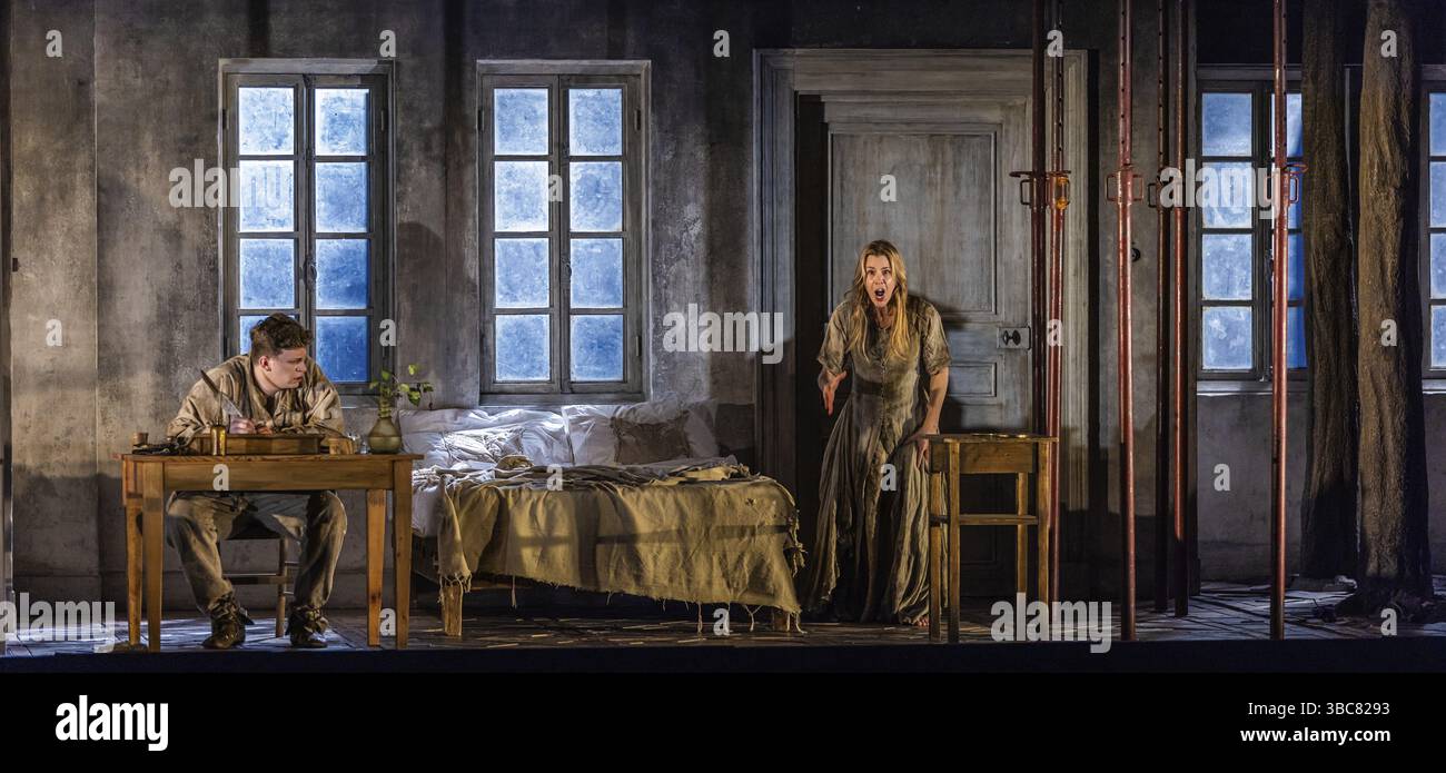 BERLIN, Germany - January 2024: Written on Skin - Opera in three parts ...