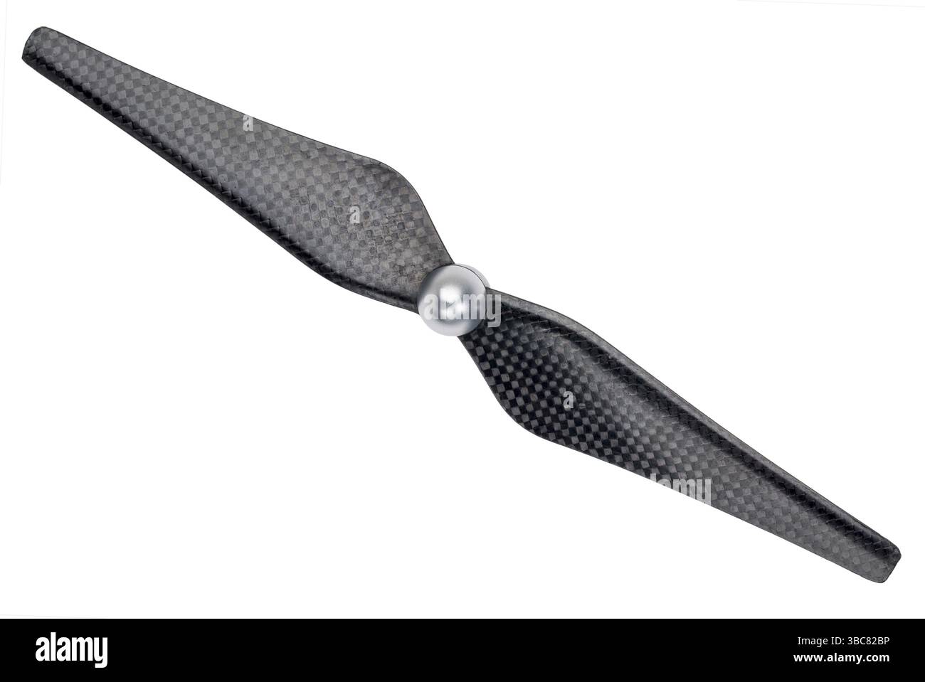 Carbon fiber drone propeller isolated on white Stock Photo - Alamy