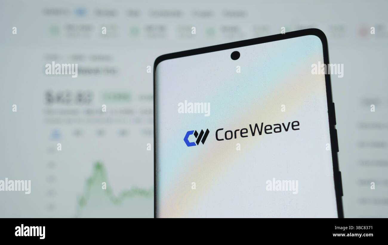 Coreweave logo hi-res stock photography and images - Alamy