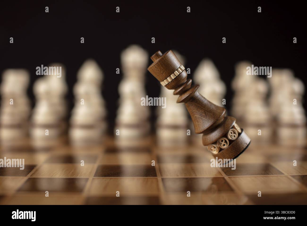 Flying chess pieces. A puzzle game with tricky combinations that ...