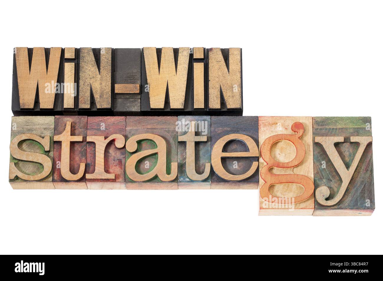 Win-win strategy - negotiation or conflict resolution concept ...