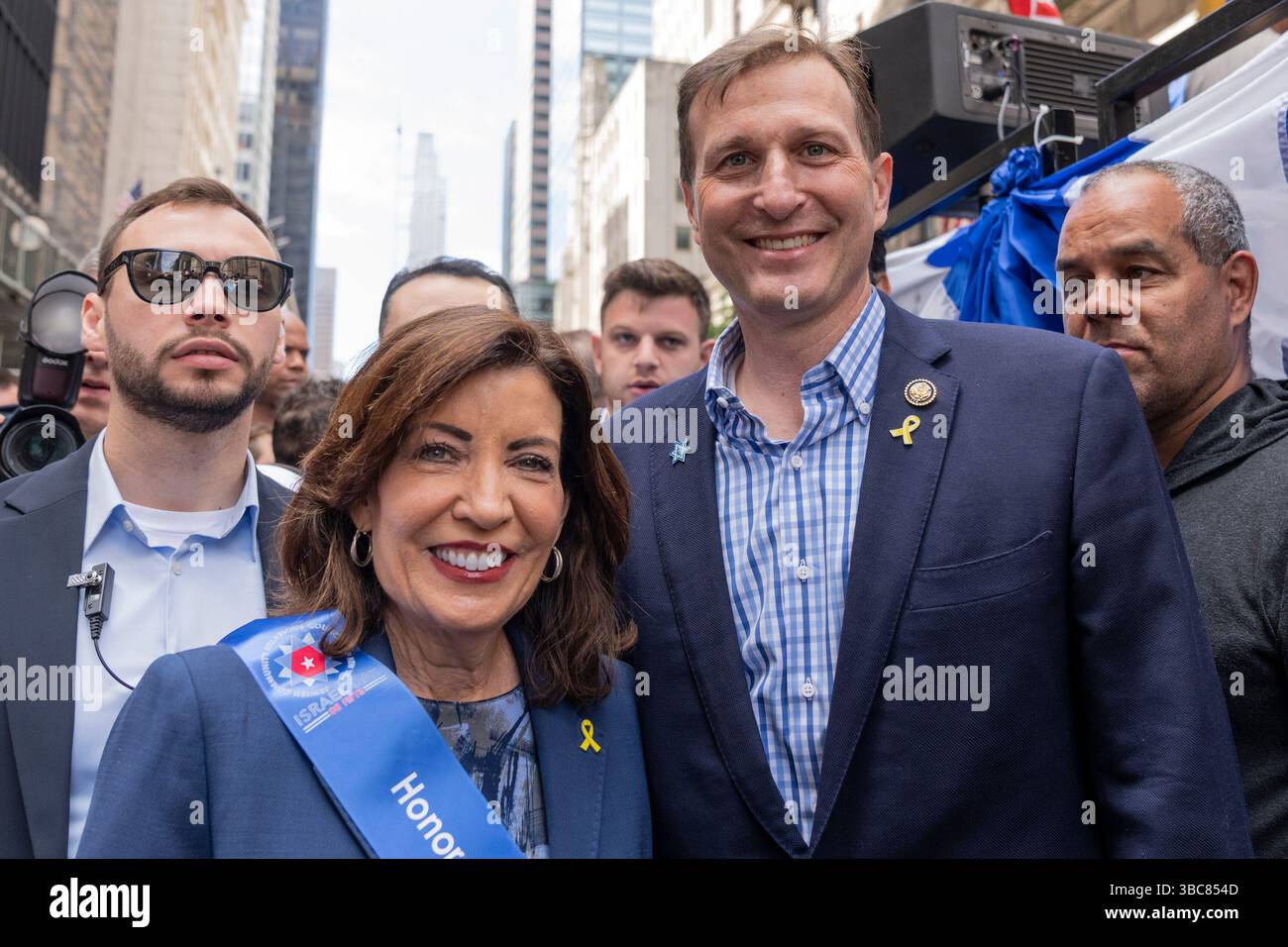 New York, USA. 18th May, 2025. Governor Kathy Hochul and Congressman ...