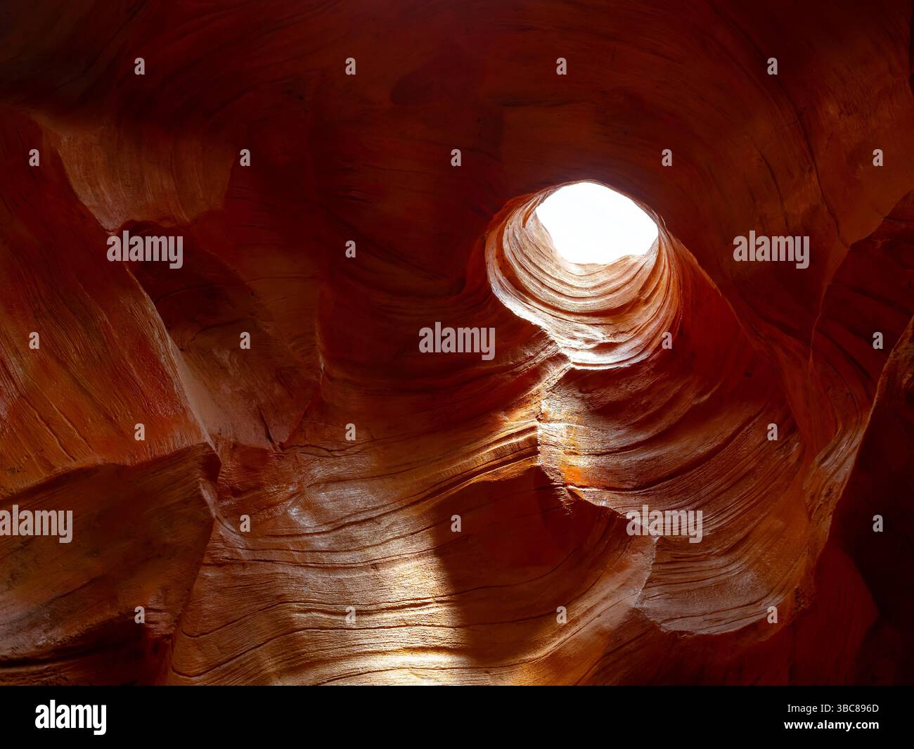 Abstract bright orange color of wall cave scene background. Image of ...