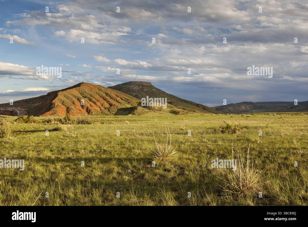 Mountain ranch landscape in Colorado - Red Mountain Open Space Stock ...