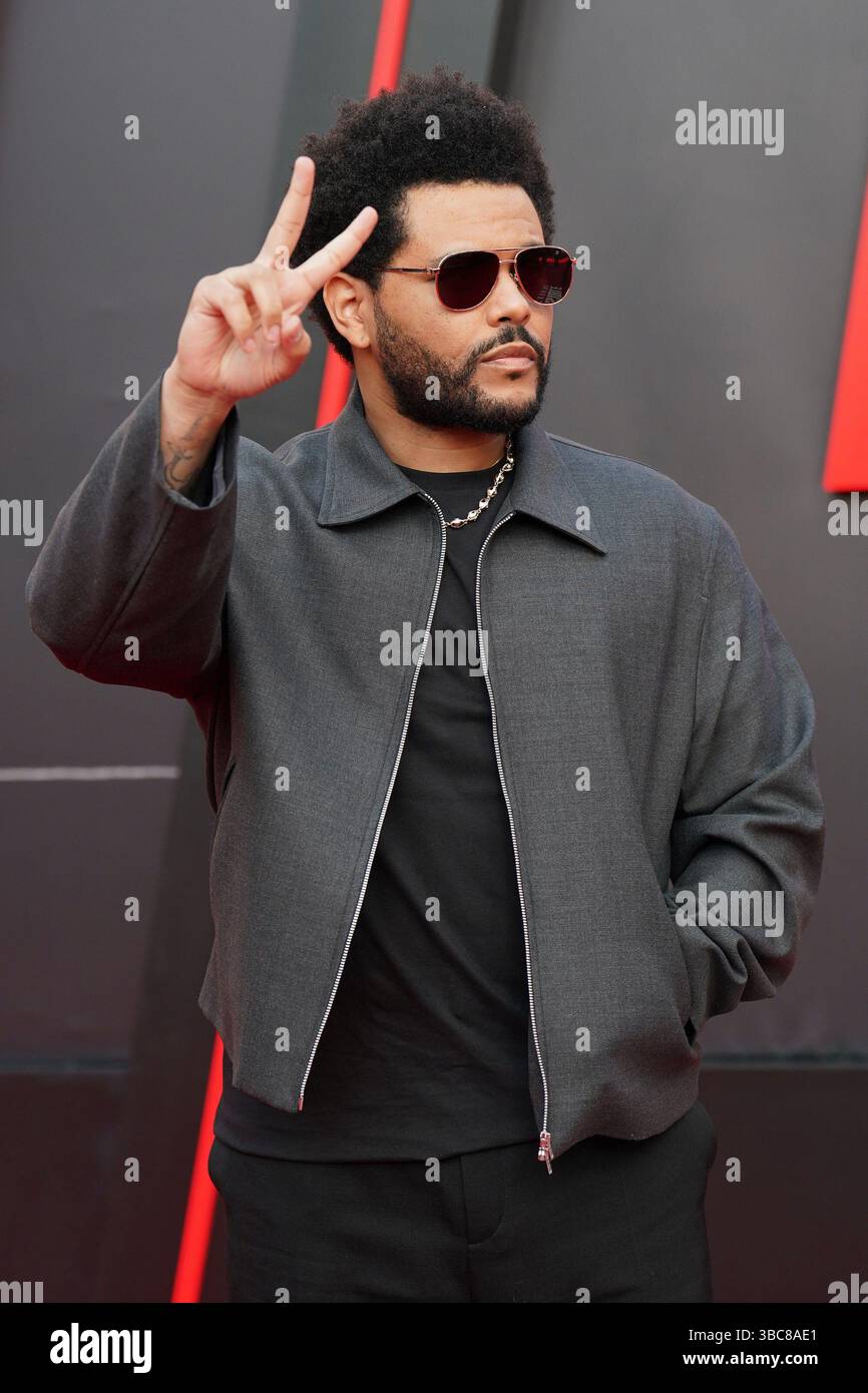 Ny. 18th May, 2025. Abel Tesfaye, The Weeknd at arrivals for MISSION ...