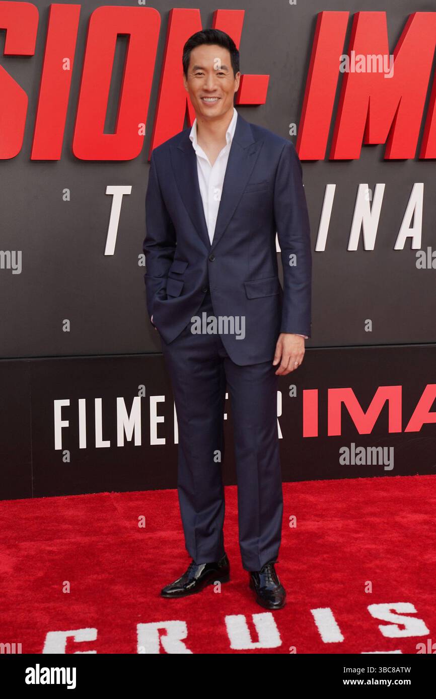 Ny. 18th May, 2025. Stephen Oyoung at arrivals for MISSION: IMPOSSIBLE ...