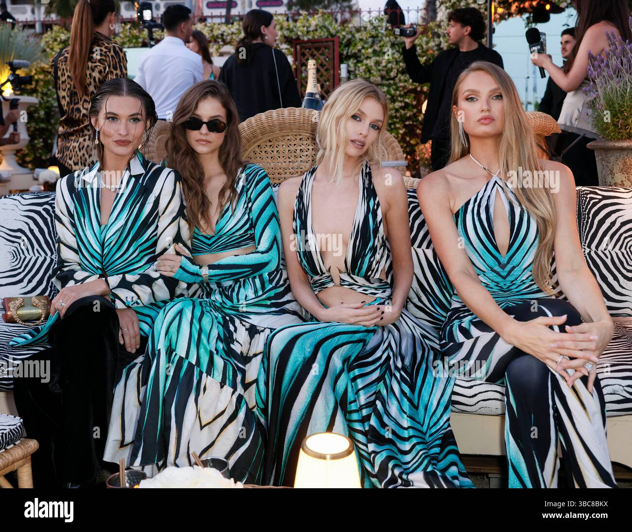 Cannes, France. 18th May, 2025. Grace Elisabeth, Barbara Palvin, Stella ...
