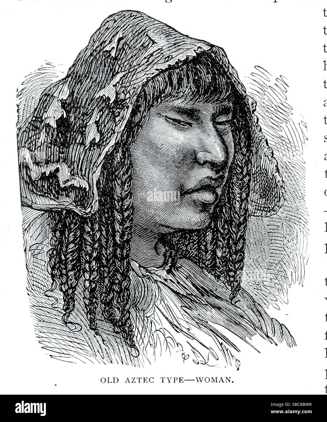 OLD AZTEC TYPE — WOMAN. from BOOK XXVIII Central and South Americas ...