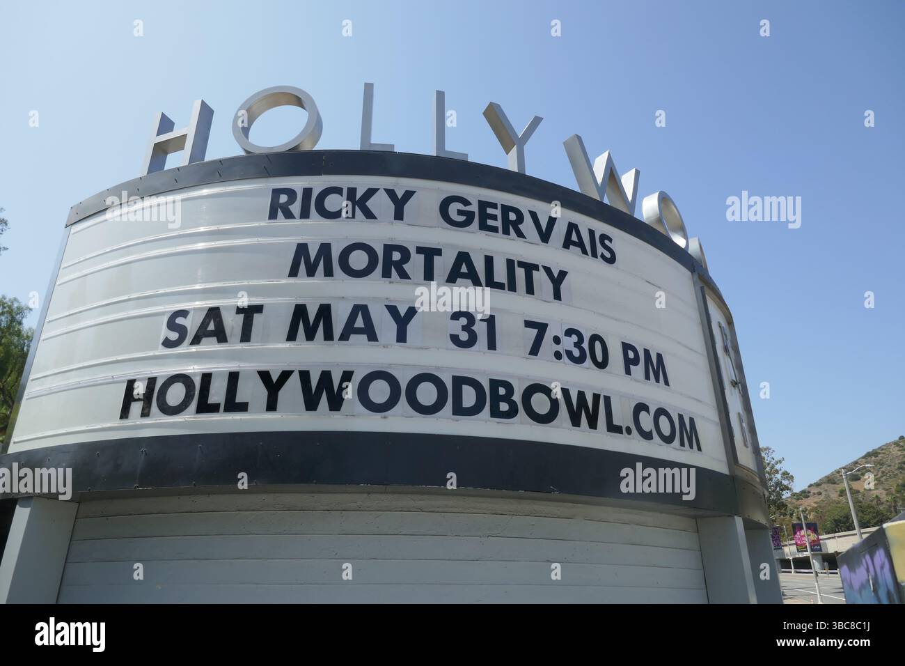 Los Angeles, California, USA 18th May 2025 Ricky Gervais Mortality Tour ...
