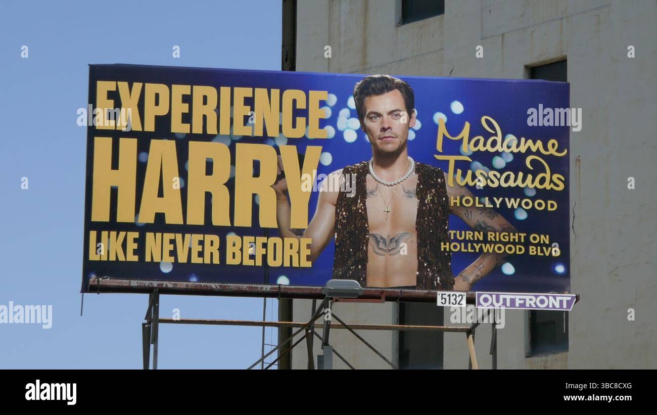 Los Angeles, California, USA 18th May 2025 Harry Styles Madame Tussauds ...