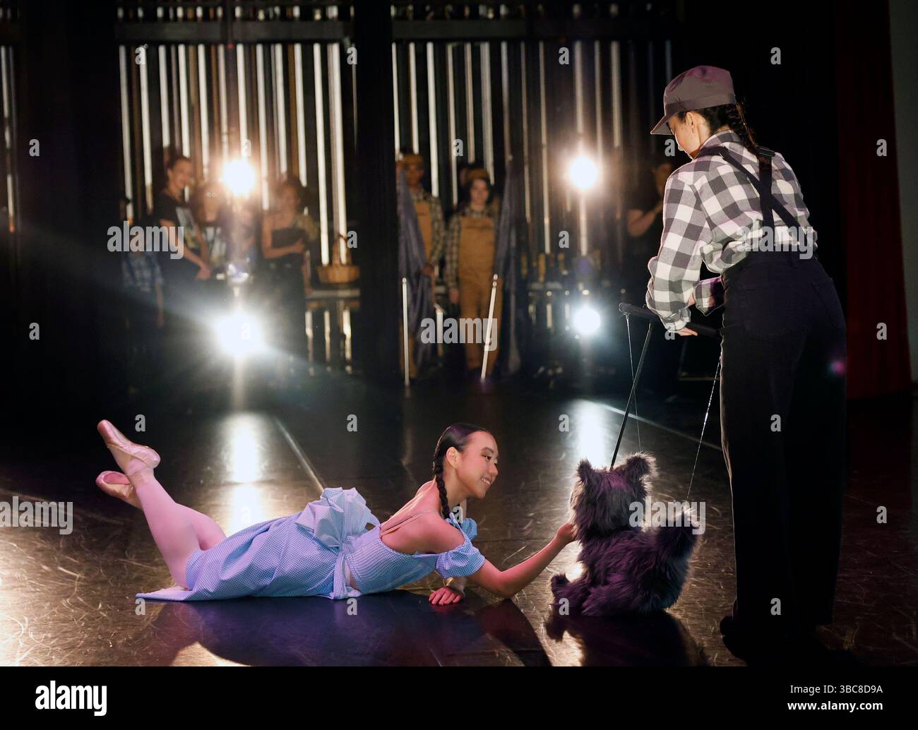 Queens, United States. 18th May, 2025. Dancers playing the roles of ...