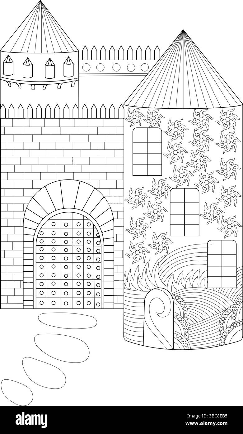 Castle o Black and White Stock Photos & Images - Alamy