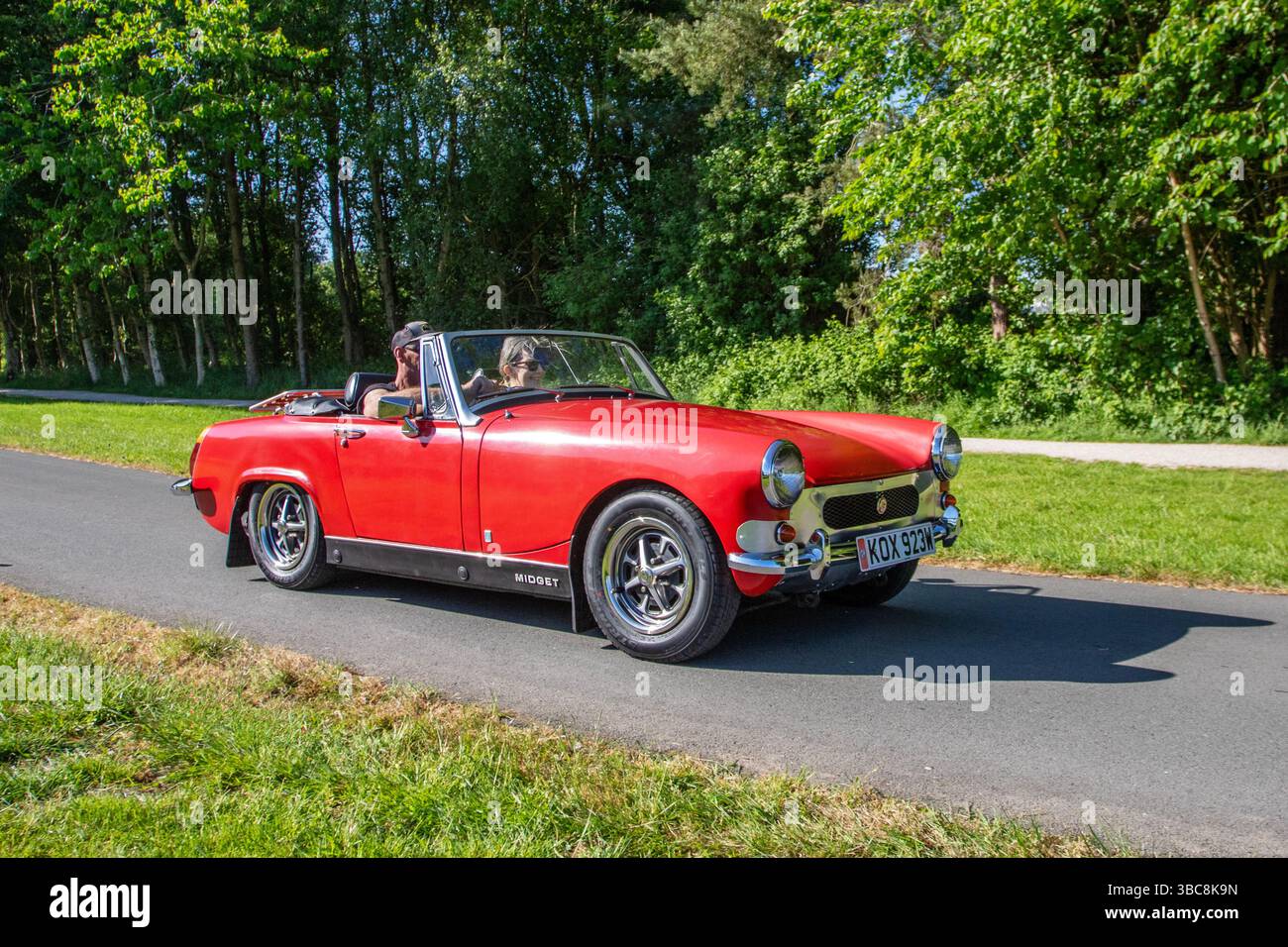 1981 80s eighties Red MG Midget 1500 Petro 1491 cc; Classic collectable ...
