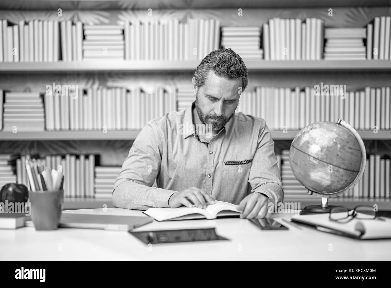 back to school. geographer teacher at school. Millennial school teacher ...