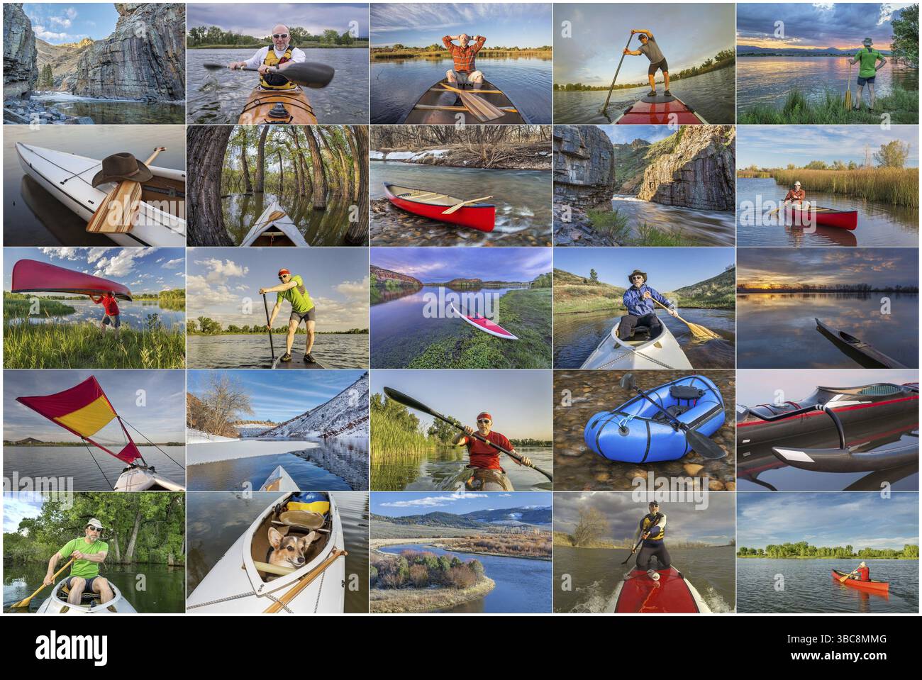Collection of paddling pictures from Colorado featuring variety of ...