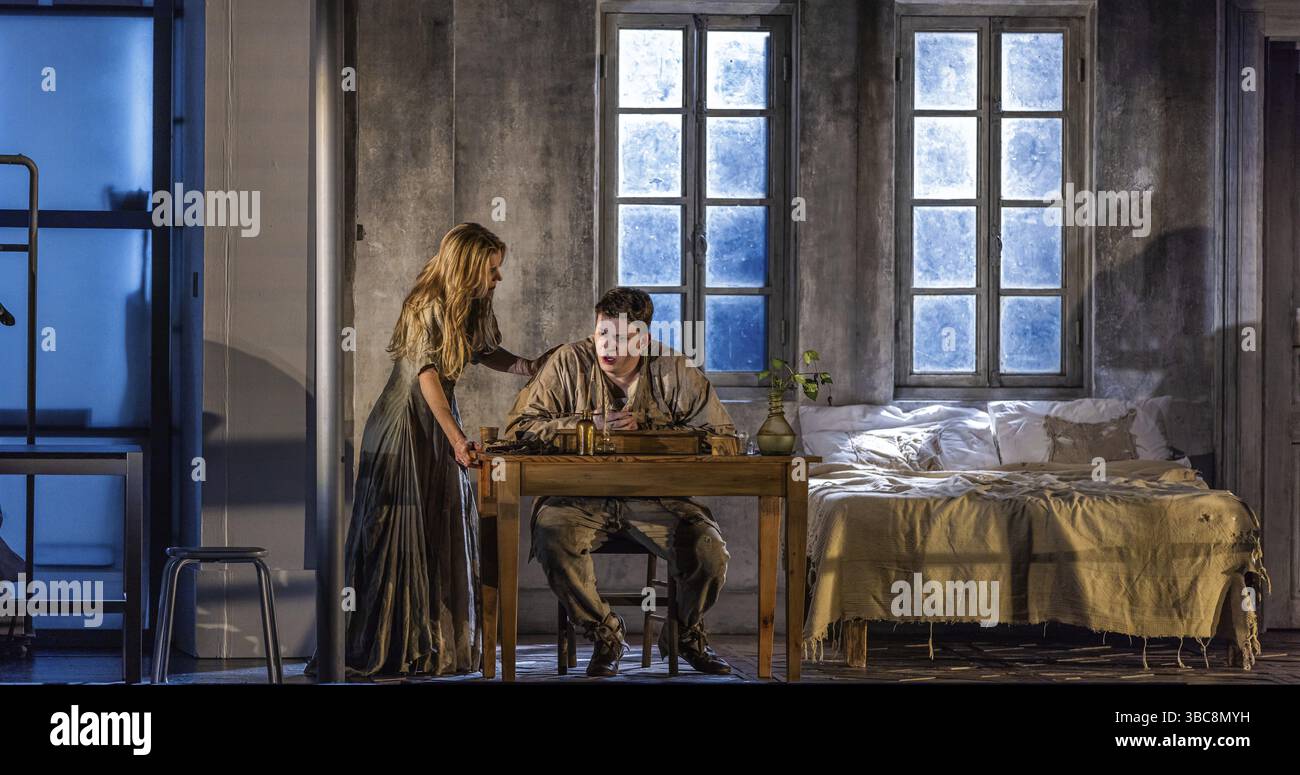 BERLIN, Germany - January 2024: Written on Skin - Opera in three parts ...