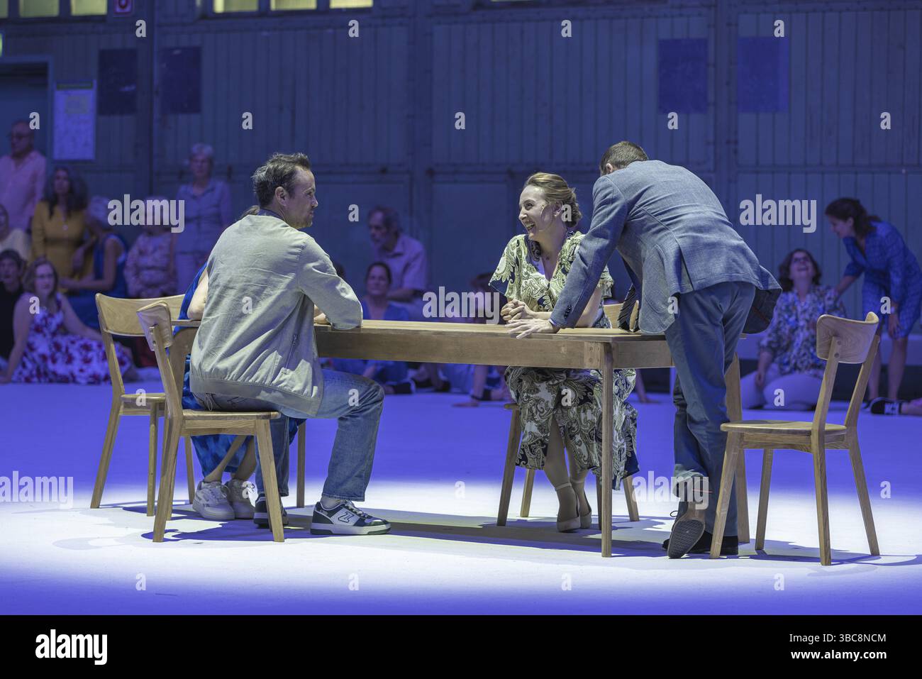 Messiah, a baroque oratorio by George Frideric Handel in a production ...