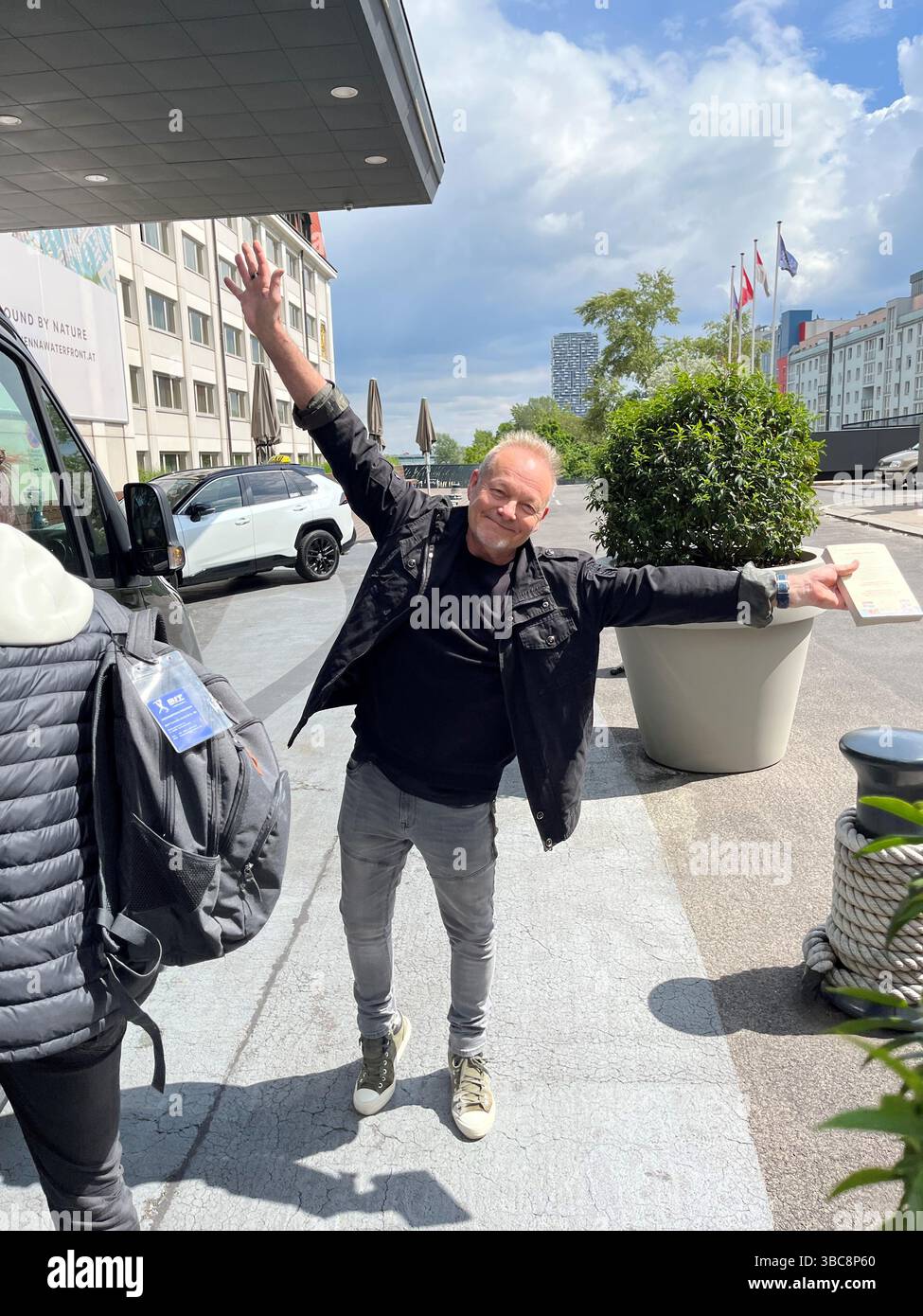 Cutting crew - Nicholas "Nick" van Eede, visit in Vienna, Austria, on 16 May 2025, for ...