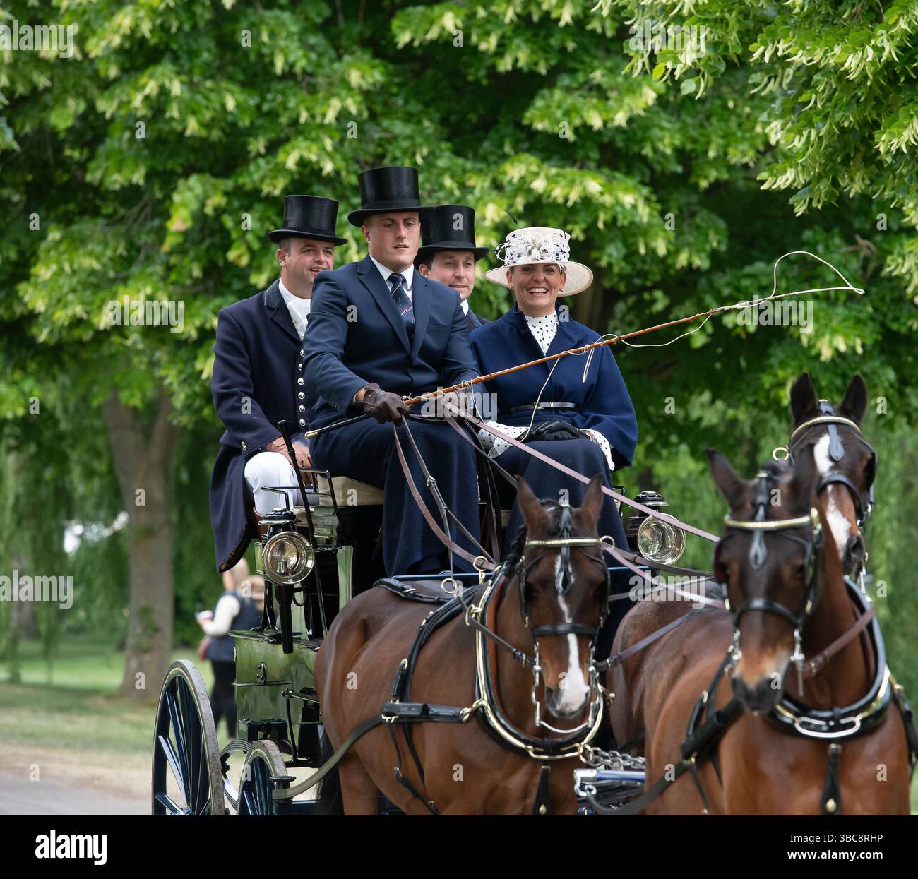 Participants in the Pol Roger British Driving Society for private ...