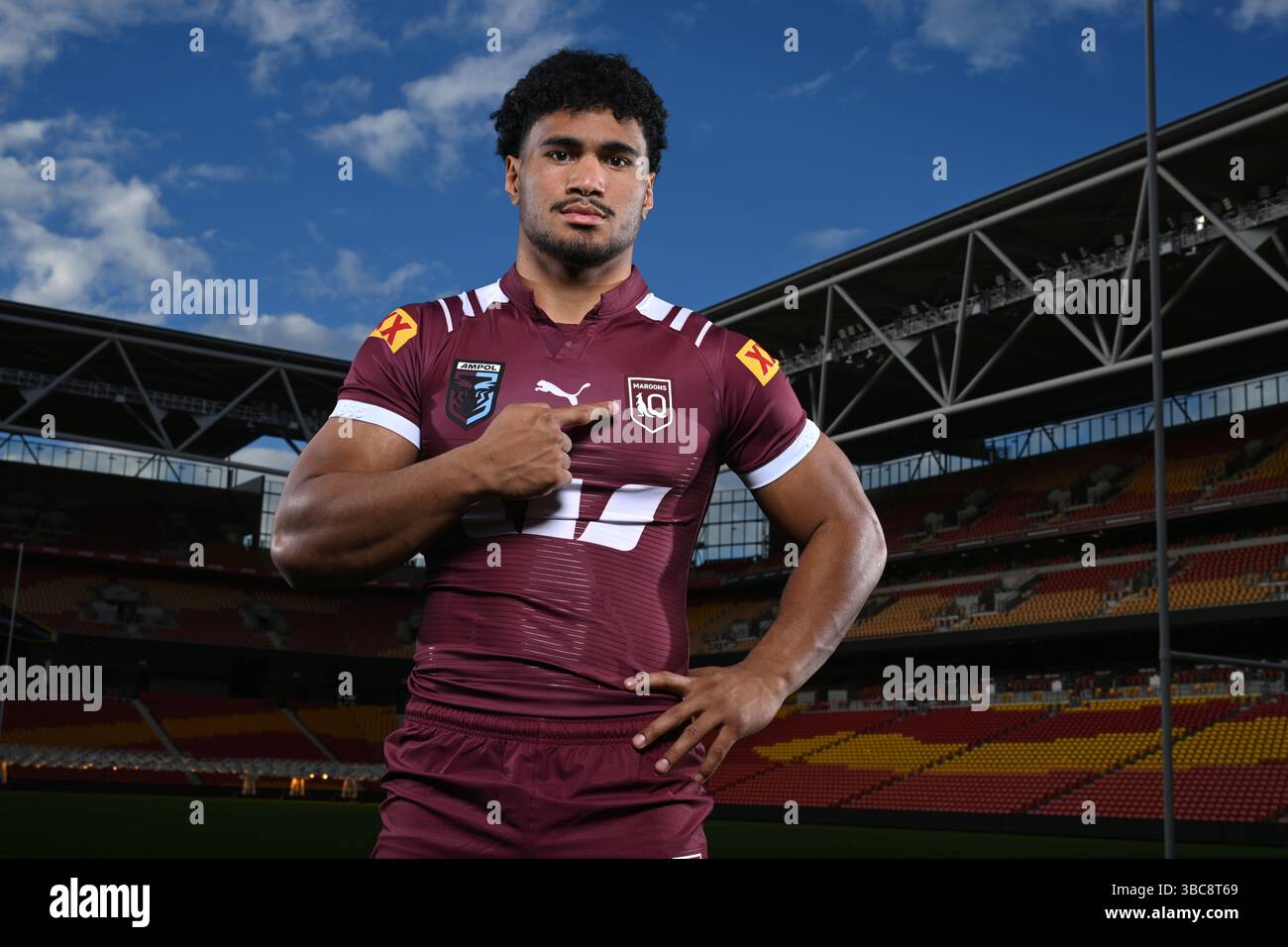 Brisbane, Australia. 19th May, 2025. Robert Toia of the Queensland ...