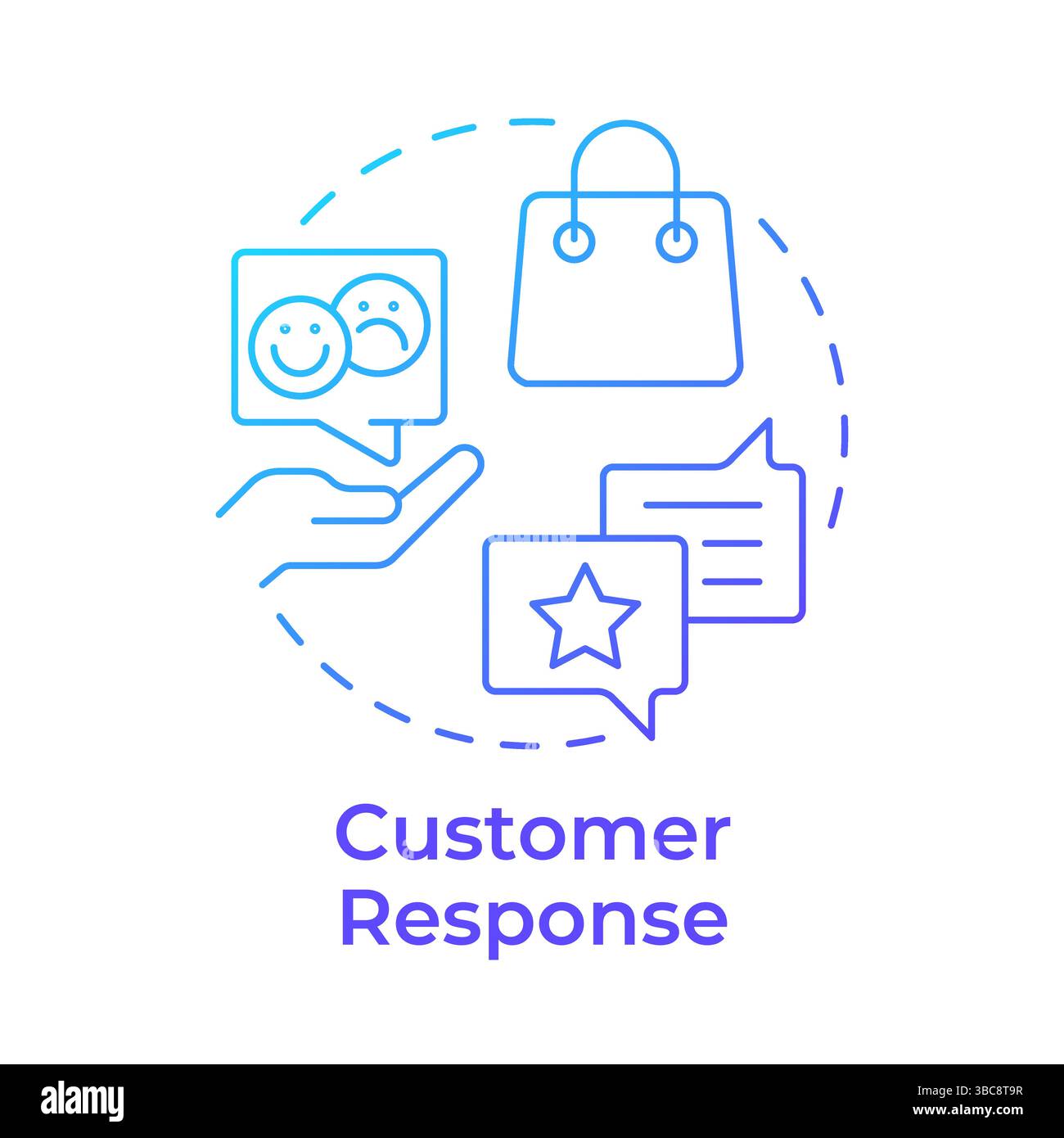 Shopping customer experience survey Stock Vector Images - Alamy