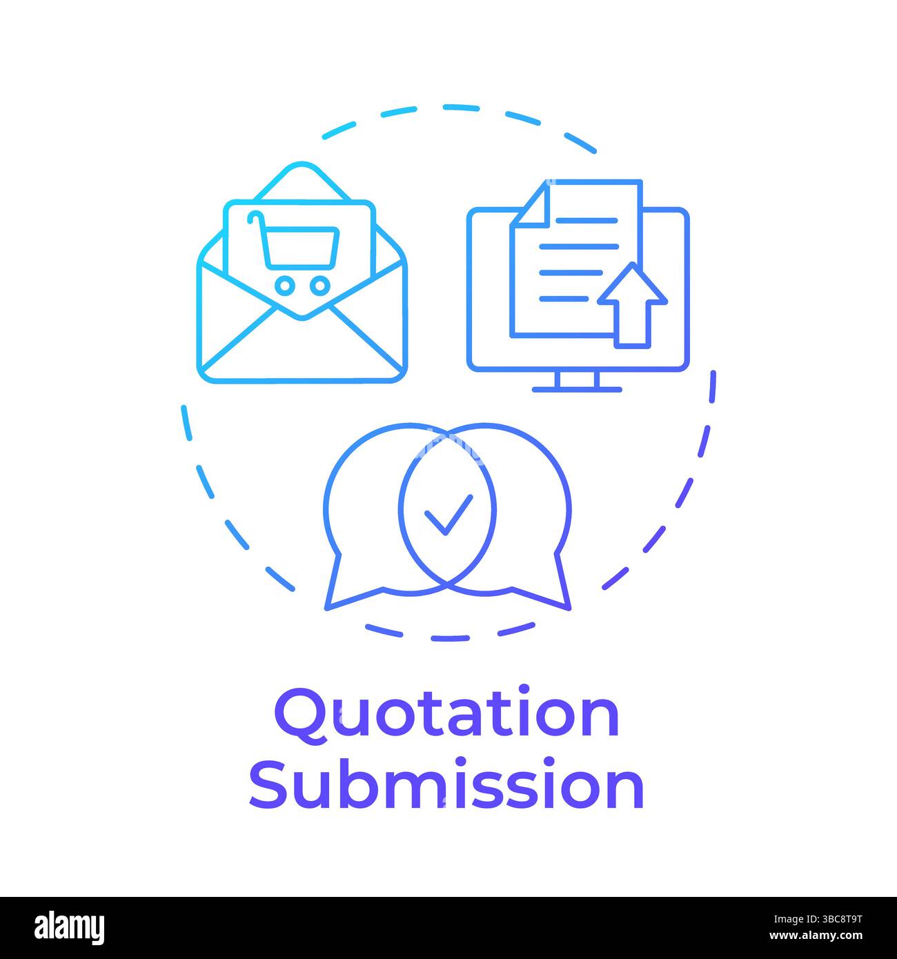 Submission documents Stock Vector Images - Alamy