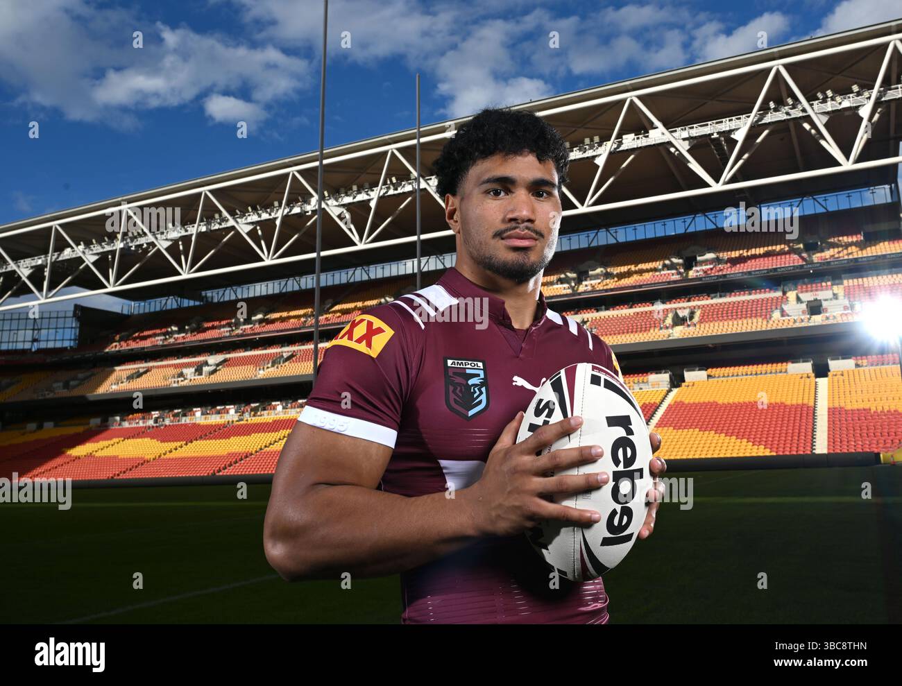 Brisbane, Australia. 19th May, 2025. Robert Toia of the Queensland ...