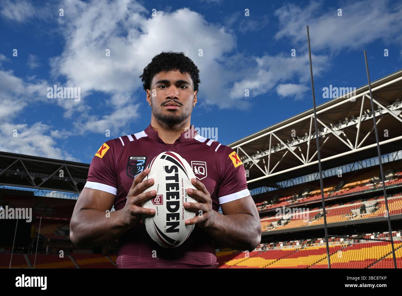Brisbane, Australia. 19th May, 2025. Robert Toia of the Queensland ...