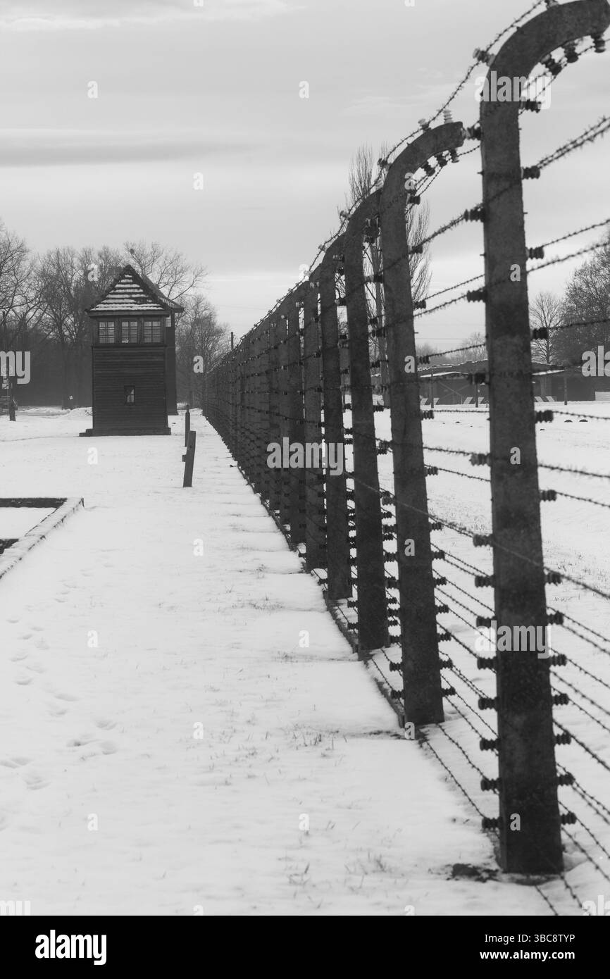 Outer fence Black and White Stock Photos & Images - Alamy