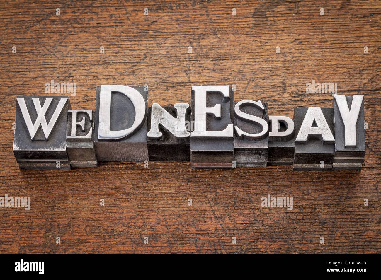 Wednesday word hi-res stock photography and images - Alamy