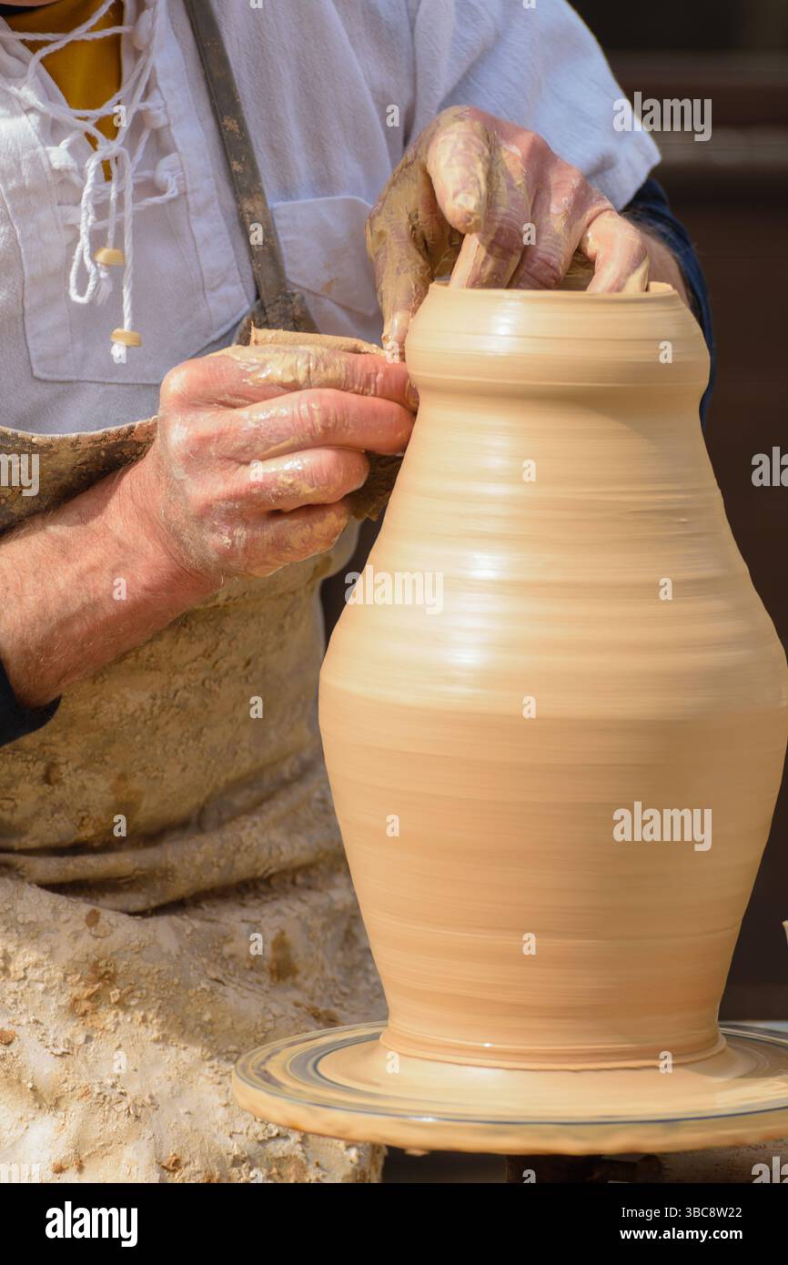 Traditional crafting hi-res stock photography and images - Alamy